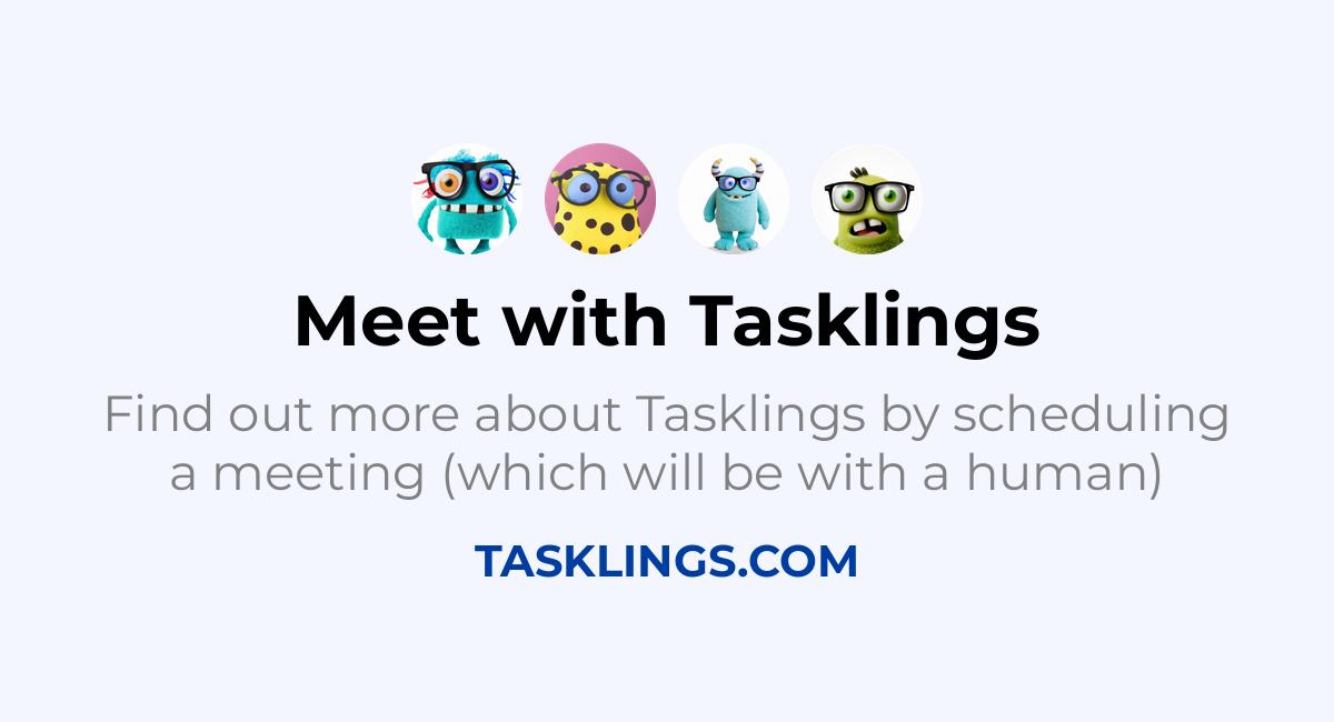 Schedule a Meeting | Tasklings
